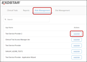 CTAM Role Management - MyExostar